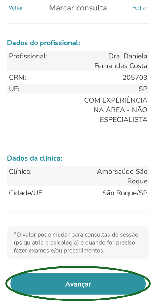 Como funciona o agendamento de consultas?